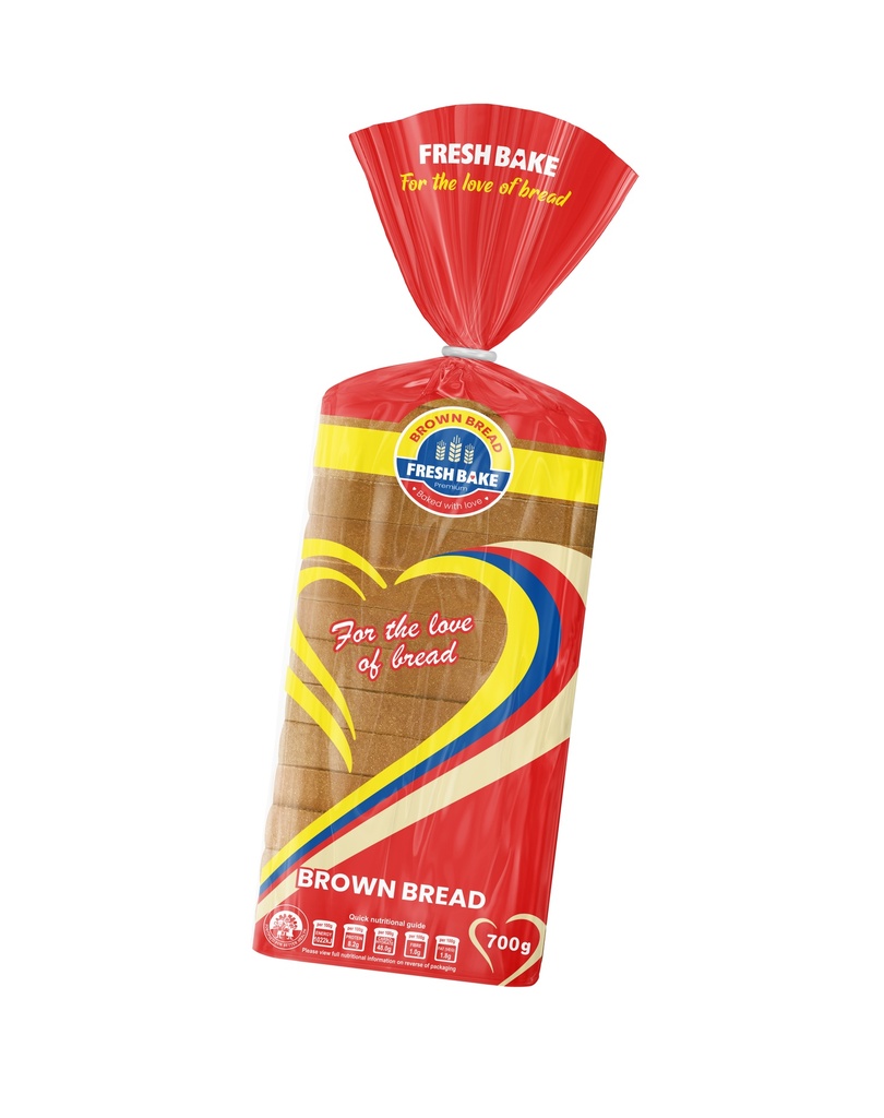 Brown Bread (700g, Red 485c, Sliced) | Fresh Bake